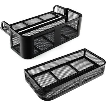 Costway ATV UTV Steel Cargo Hunting Rear Drop Basket Rack: Durable ...