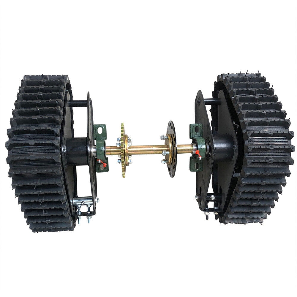 ATV Rear Wheel Buggy Snow Tracks Sand Snowmobile Tracked Vehicle Track ...