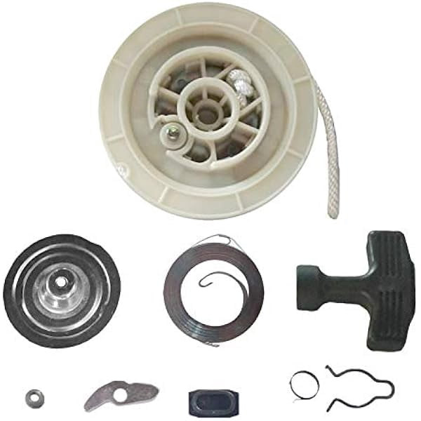 ATV Recoil Pull Start Assembly Replacement, Compatible with Yamaha ...