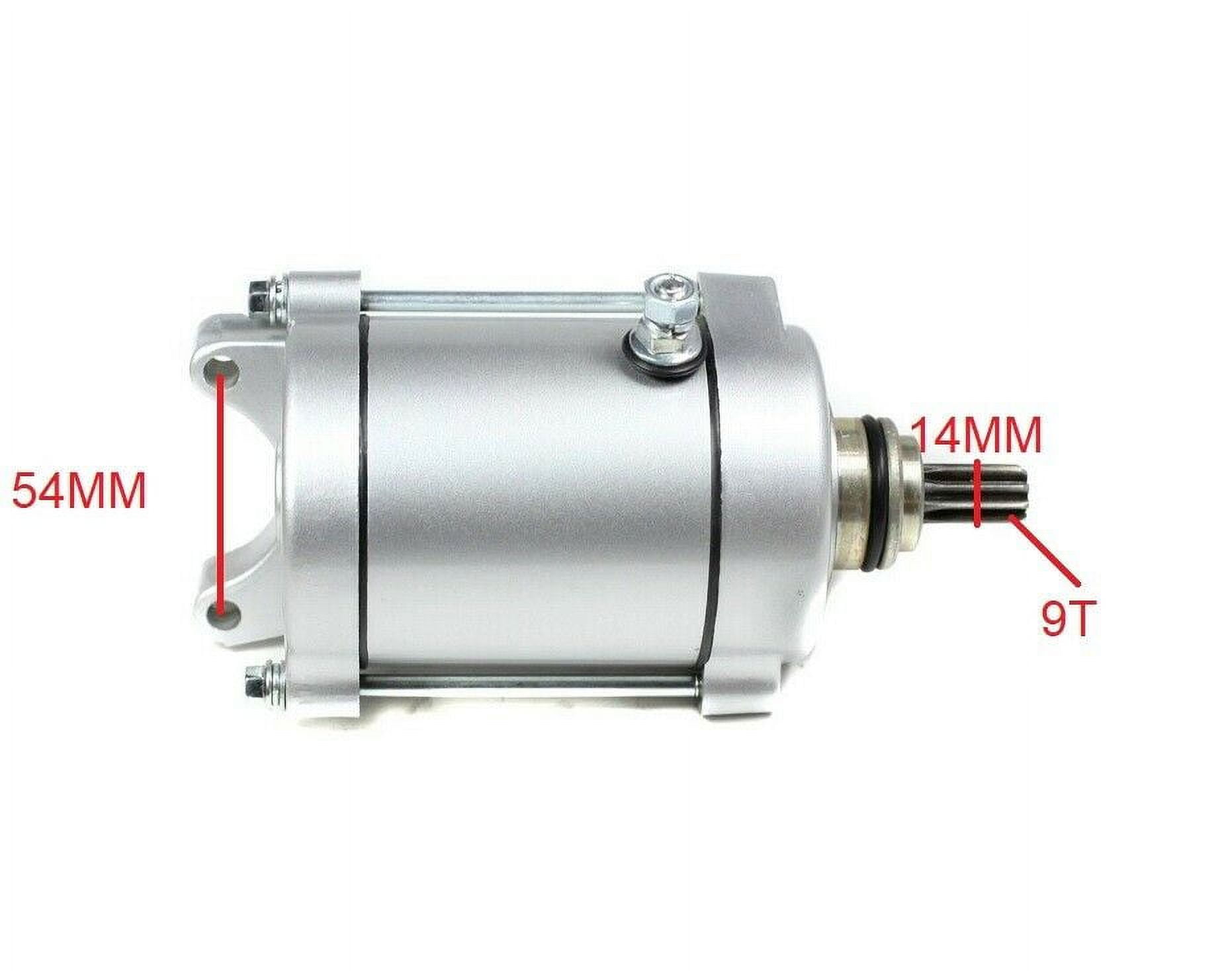 ATV STARTER MOTOR WITH 9 TOOTH 14MM SHAFT ST31 - Walmart.com