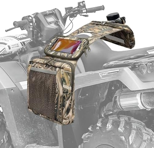 ATV Saddle Bag,Cargo Tank Storage Luggage for ATV UTV Snowmobile ...