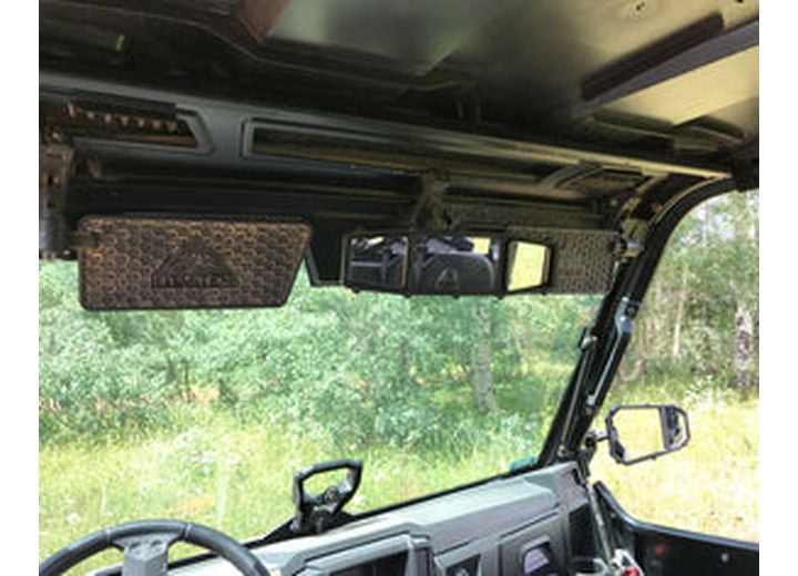 ATV Tek UTVSV1 Universal Sun Visor for UTV, Adjustable, Fits Tubular ...