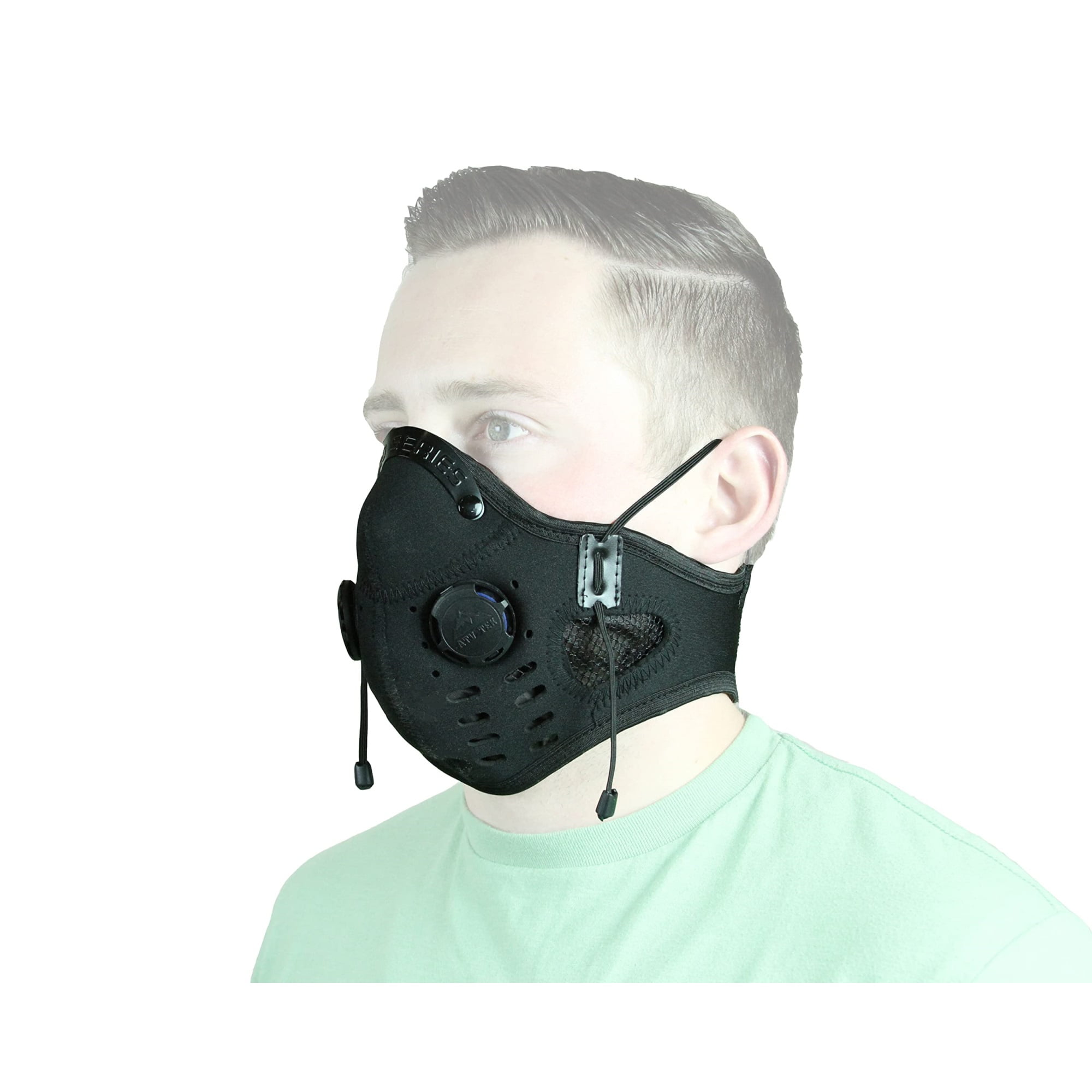 ATV-Tek Neoprene Dust Mask Black - Walmart.com