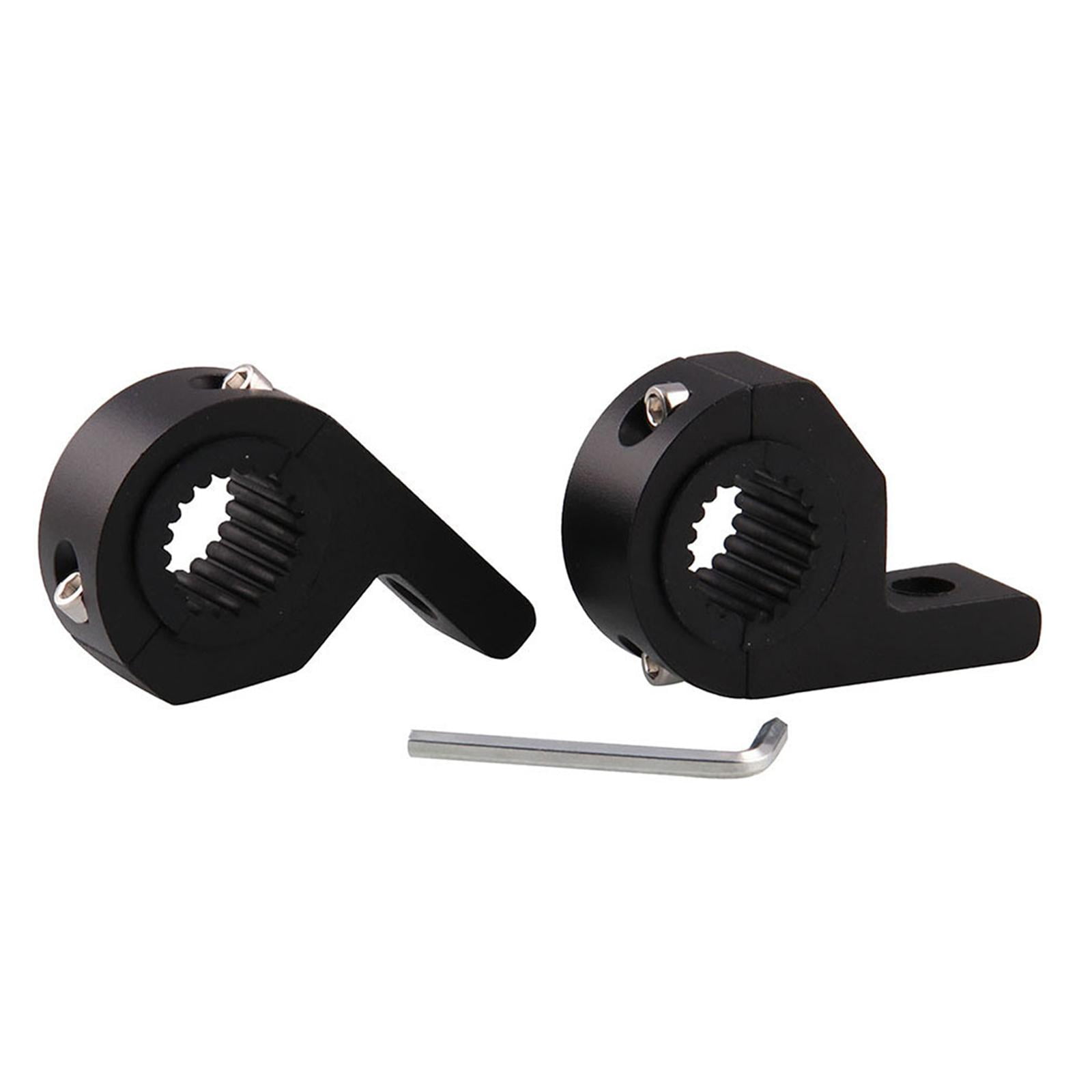 ATV UTV Light Bar Mounts Horizontal Bar Clamp Mounting Aluminum ...