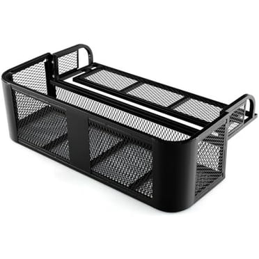 Costway ATV UTV Steel Cargo Hunting Rear Drop Basket Rack: Durable ...