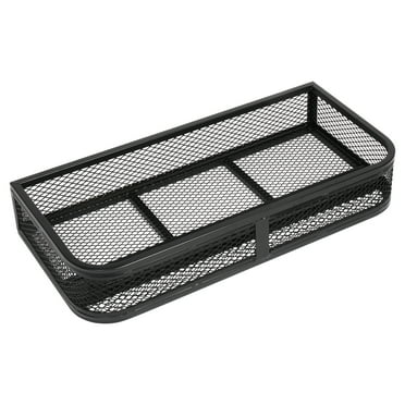 Costway ATV UTV Steel Cargo Hunting Rear Drop Basket Rack: Durable ...