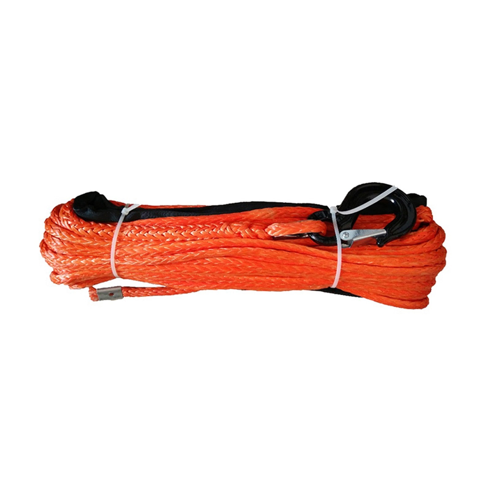 ATV Winch Rope Line 10mm X 30m Blue Recovery Mooring Cable Wire ...