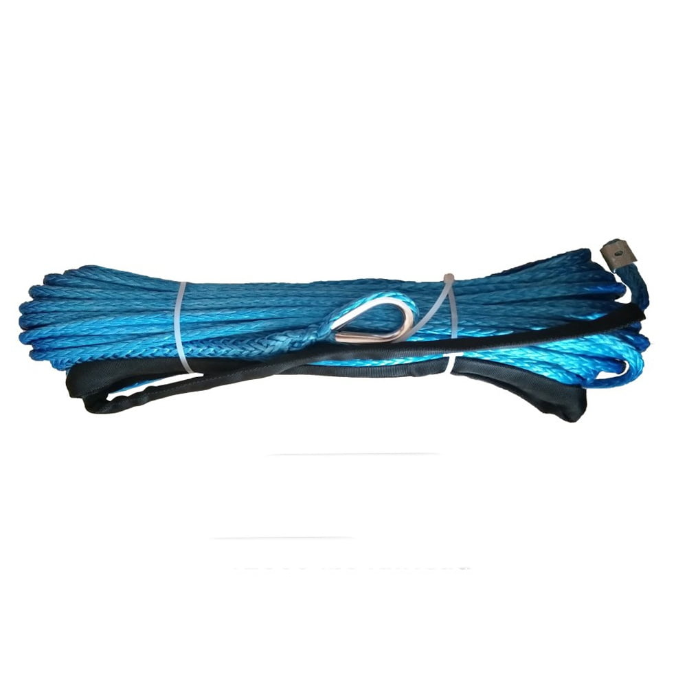 ATV Winch Rope Line With Protecting Sleeve,High Strength 12mm X 30m ...