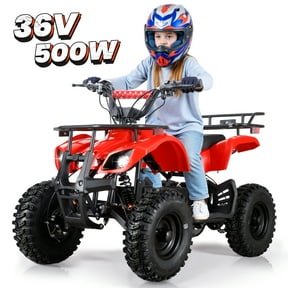"X-Pro 40cc Gas Powered Kids ATV with 4-Stroke Engine, Pull Start & 6 ...