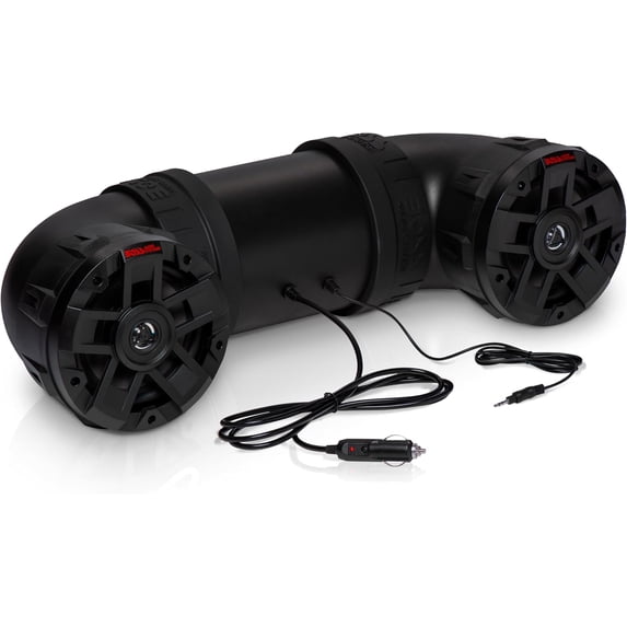 ATV6.5B ATV UTV Weatherproof Sound System - 6.5 Inch Speakers, 1.5 Inch ...