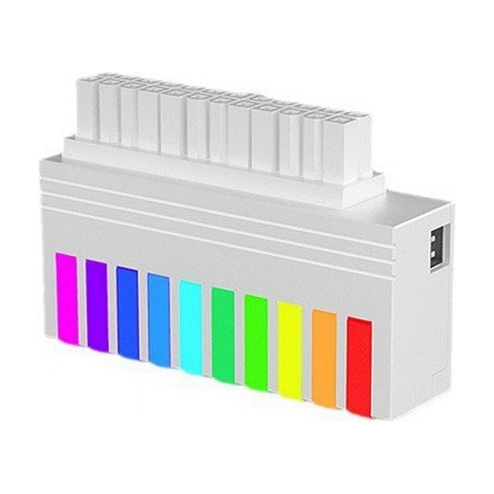 ATX 24Pin 90 Degree Power Adapter 5V 3 Pin ARGB ATX 24-Pin Power ...