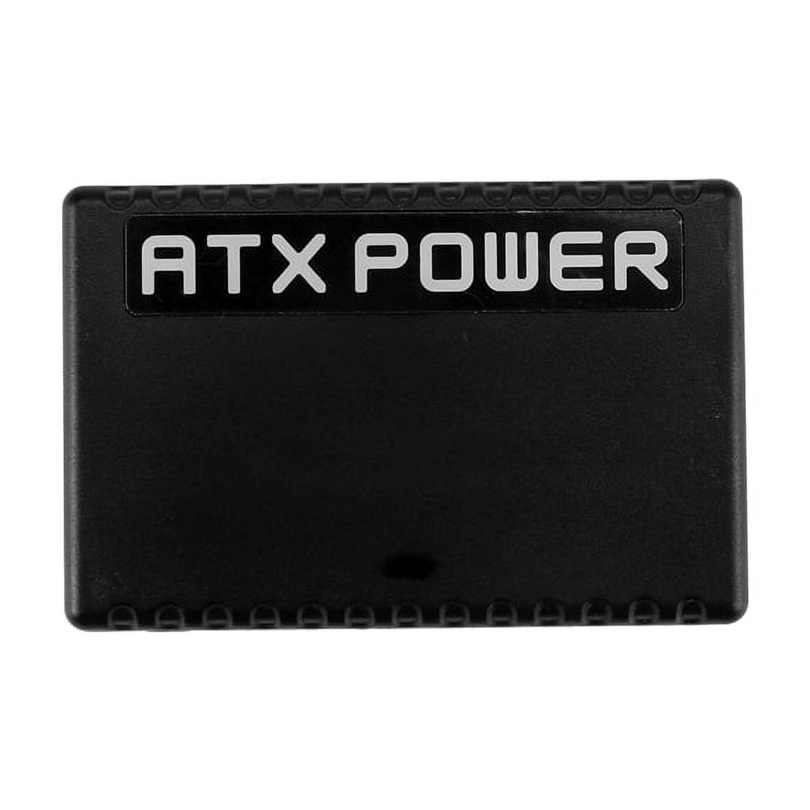ATX 24Pin to 90Degree Power Plug Adapter Mounting Accessessory Black ...