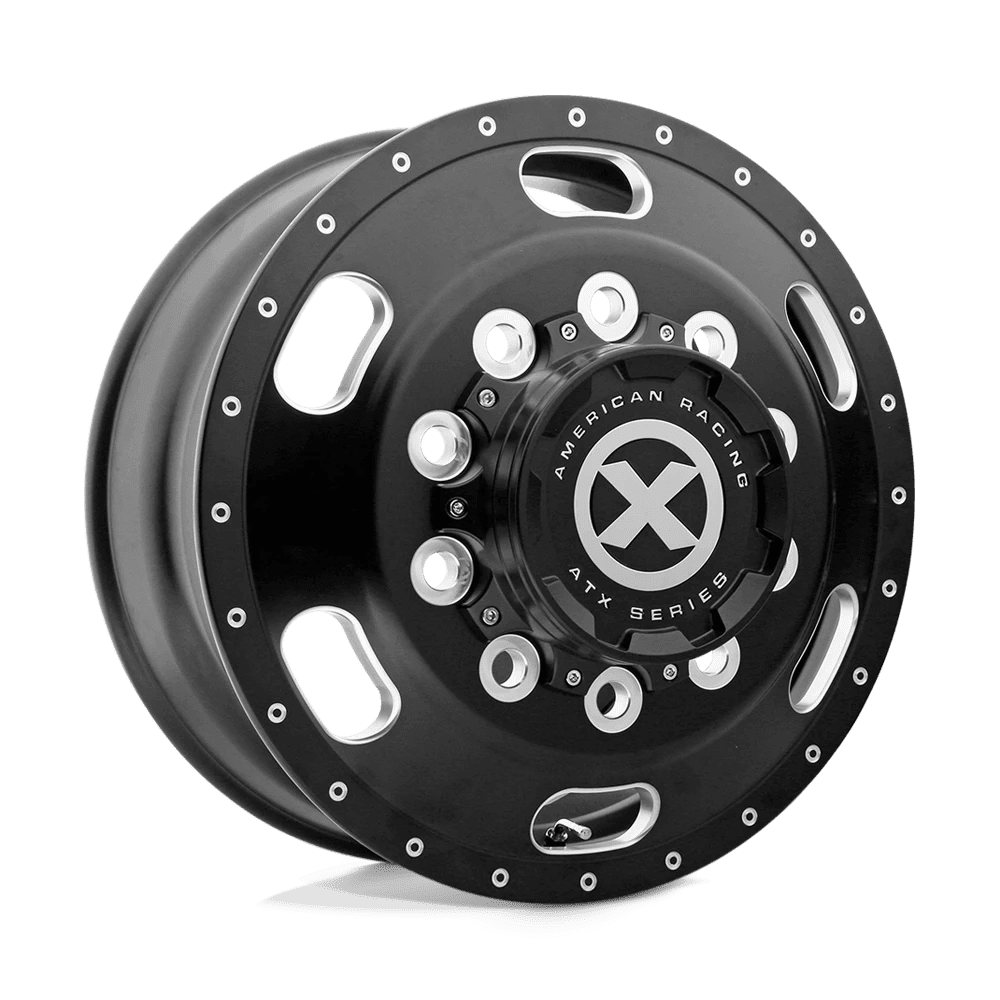 ATX Monoblock Forged Wheel AO402 22.5x8.25 10x11.25 S-BLK MILL 145mm ...
