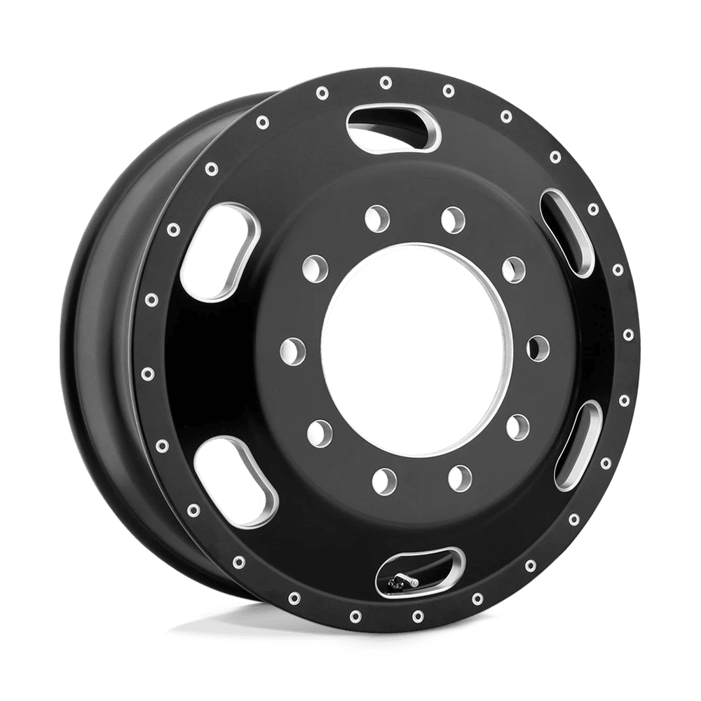 ATX Monoblock Forged Wheel AO402 22.5x8.25 10x11.25 S-BLK MILL 145mm ...
