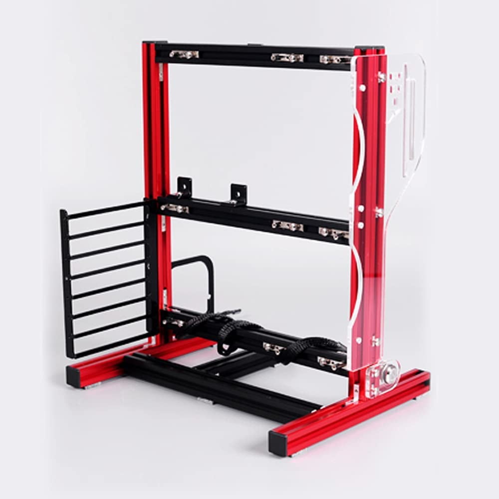ATX PC Test Bench Aluminum Alloy Open Frame Computer Case Stand Water ...