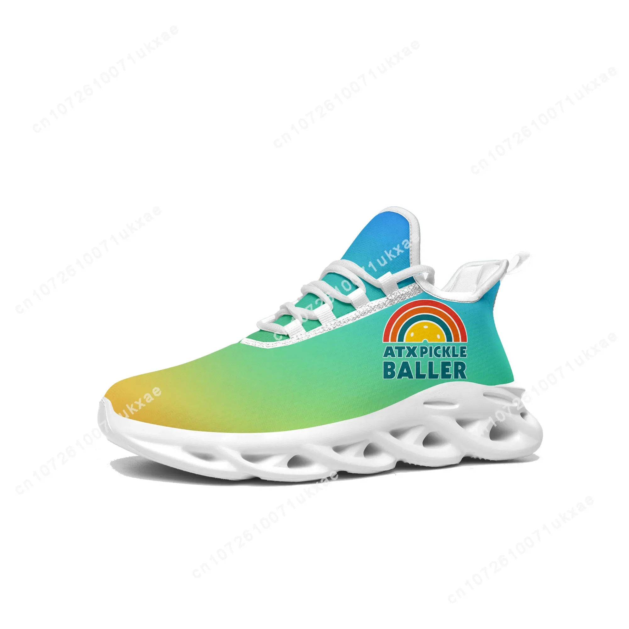 ATX PICKLEBALLERS pickleball Flats Sneakers Mens Womens Sports Running ...