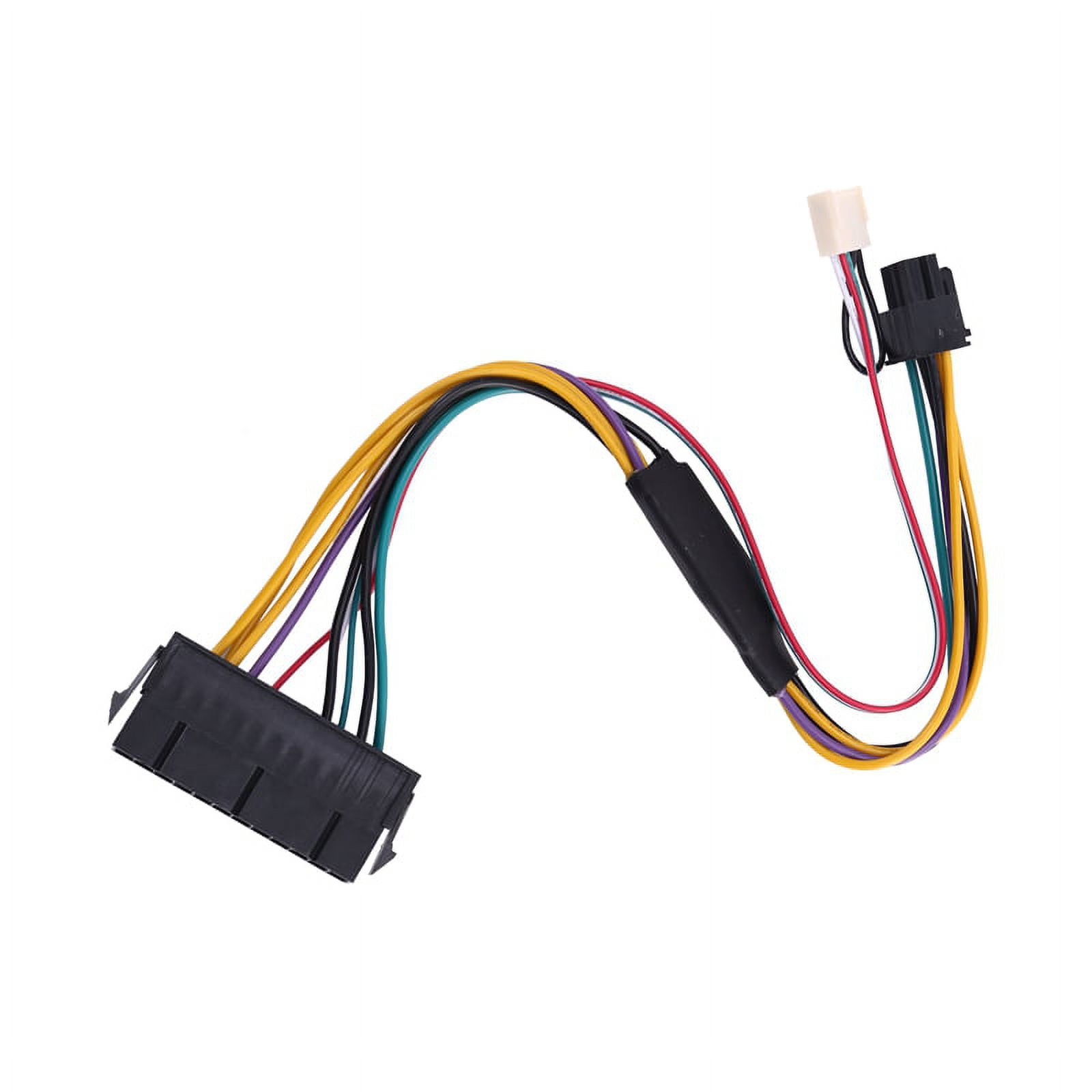 ATX PSU Power Supply Cable PCIe 6 Pin to ATX 24 Pin Power Supply Cable ...