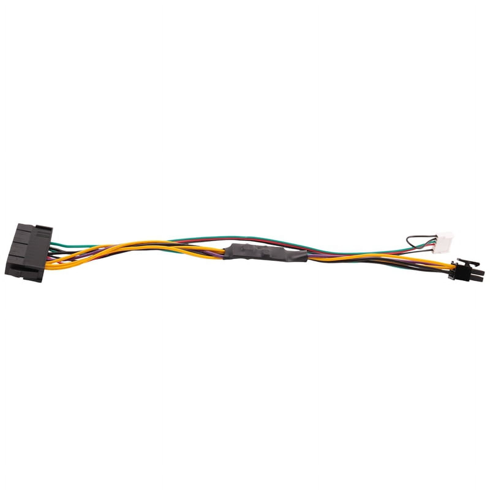 ATX PSU Power Supply Cable PCIe 6 Pin to ATX 24 Pin Power Supply Cable ...