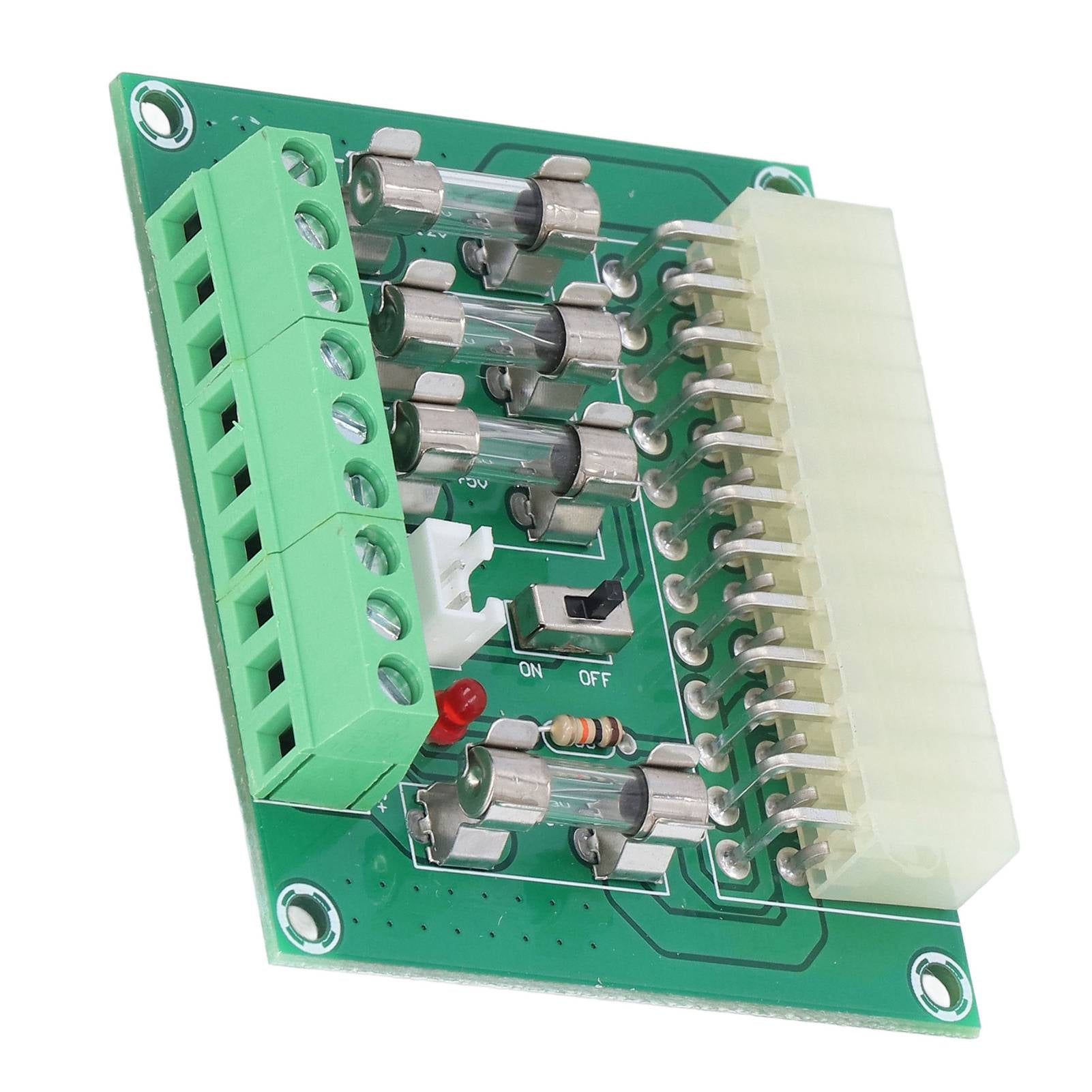 ATX Power Supply Adapter Module Wiring Breakout Board for 24PIN 20PIN ...