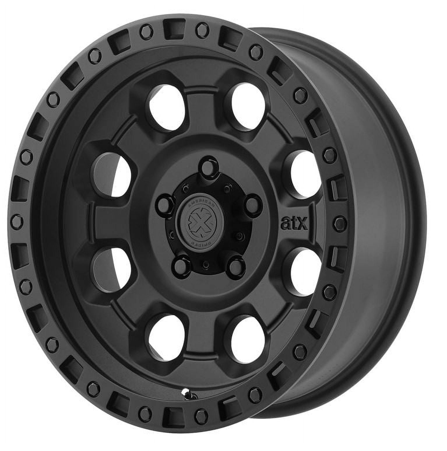 ATX Series Aluminum Rim AX201 18X9in Cast Iron Black Finish ...