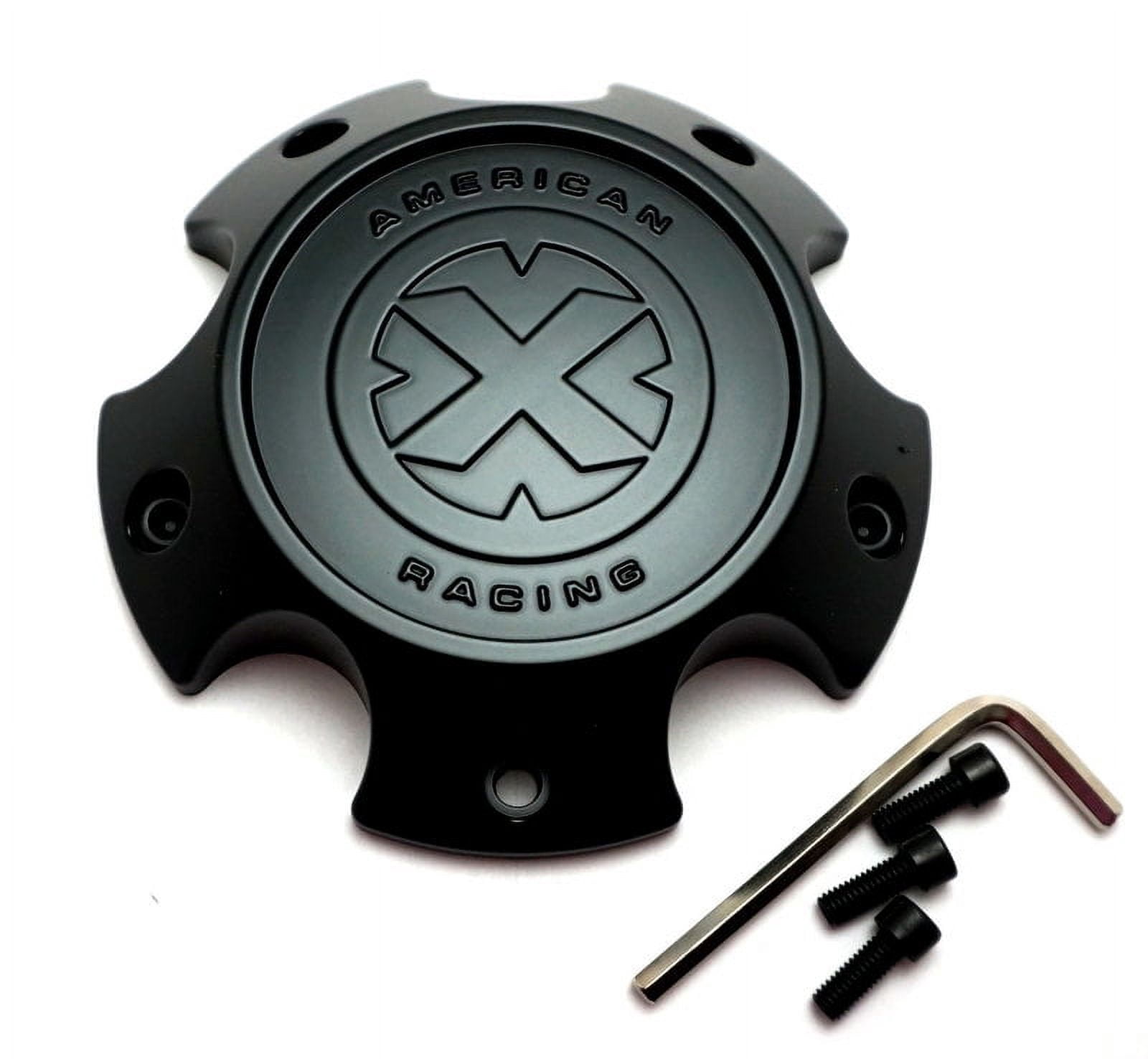 ATX Series Satin Black Wheel Center Hub Cap 5 Lug 5x5.5 5x150 for AX201 ...