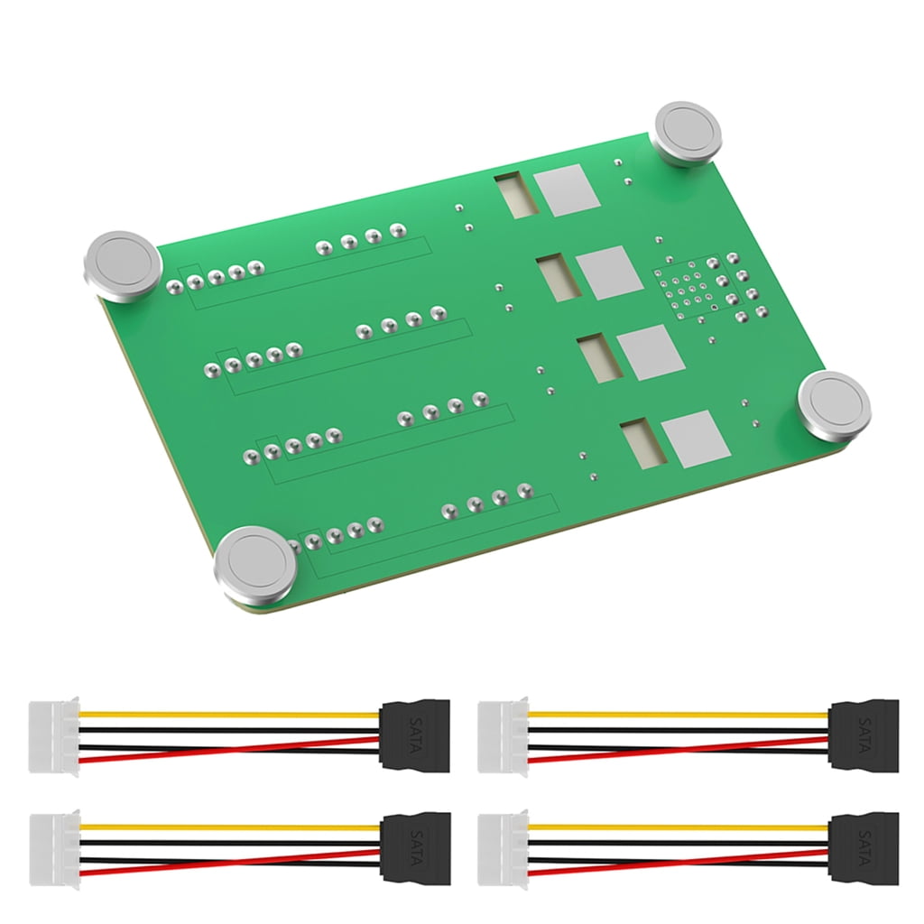 ATXs 6 8pin to 8 Way Voltages Board 5V 12V Break out Board Adapter for ...