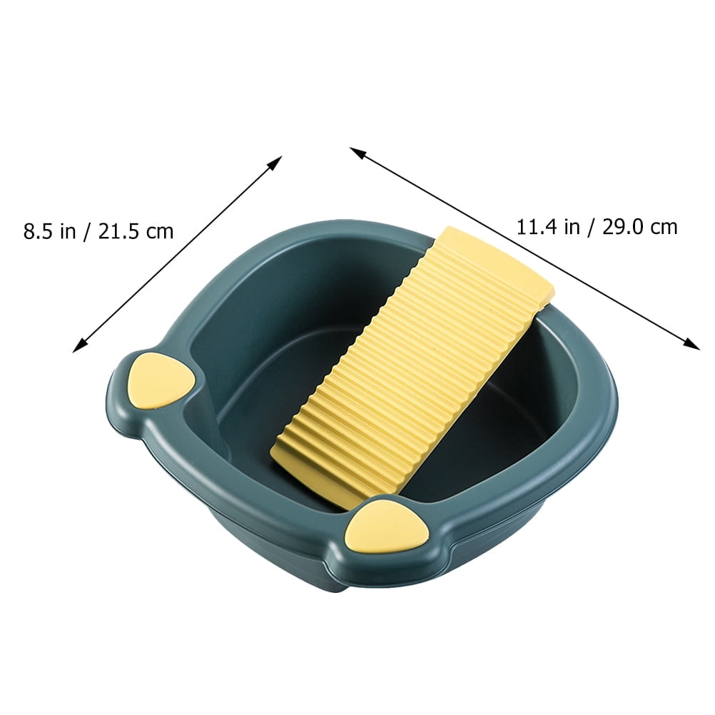 ATriss Washboard Basin,1 Set Washboard Basin for Hand Washing Clothes ...