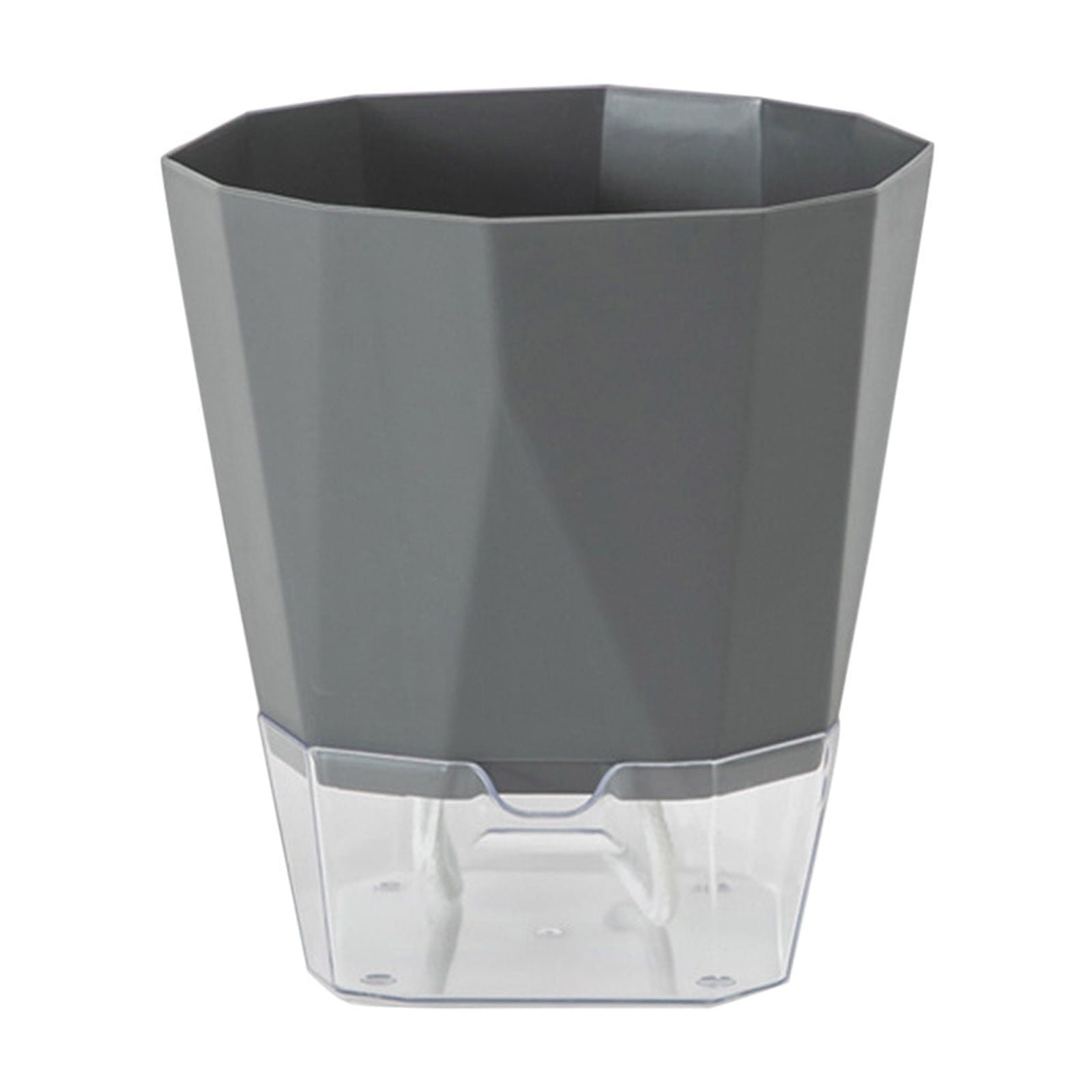 AU Self-Watering Planter, Clear Plastic Automatic-Watering Planter ...