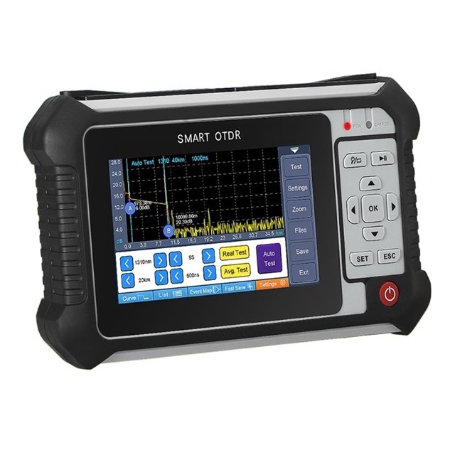 AUA 565U/ Port OTDR 1650nm 22dB Fiber Optic Reflectometer, Touch Sn VFL ...