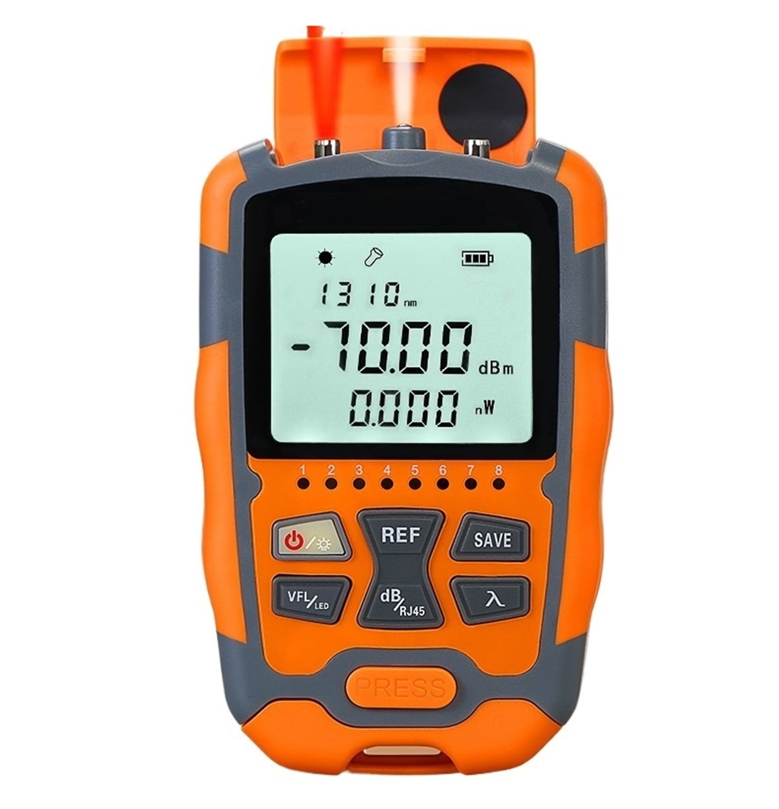 AUA-M70/50 4 In1 Mini Optical Power Meter Visual Fault Locator Network ...