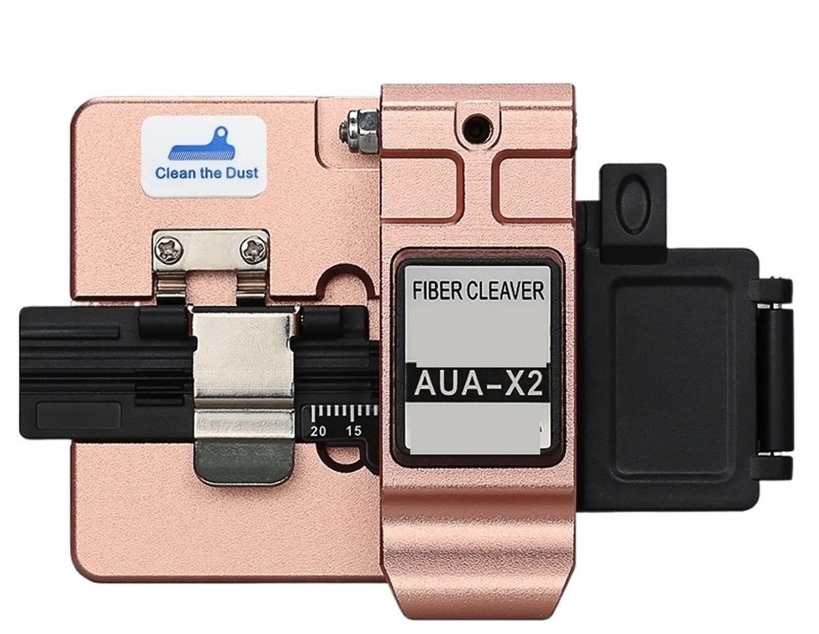 AUA-X2 High Precision Fiber Cleaver With Waste Fiber Box,FTTH Fiber ...