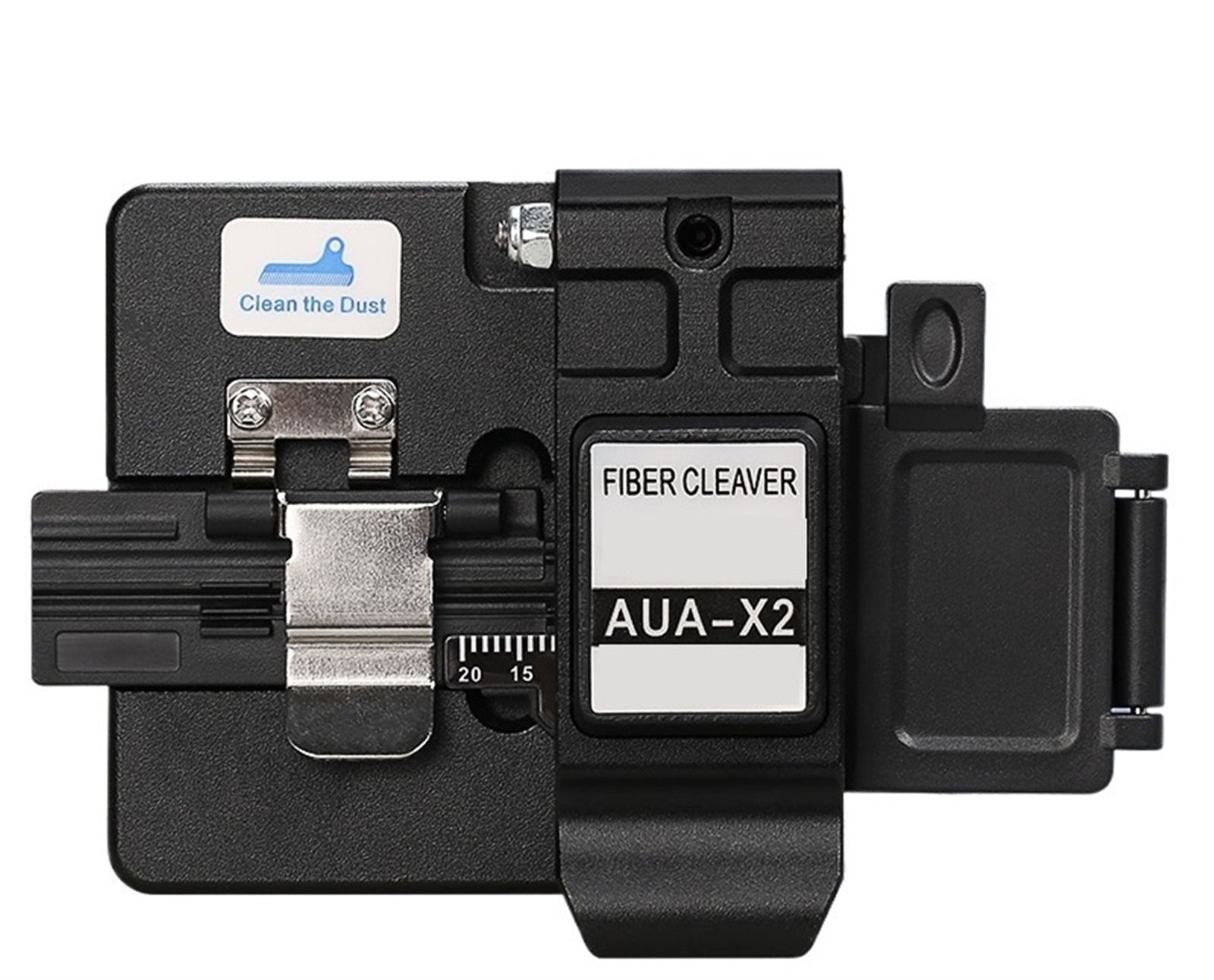 AUA-X2 High Precision Fiber Cleaver With Waste Fiber Box,FTTH Fiber ...