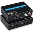 AUBEAMTO 4K HDMI Switch Audio Extractor With ARC & Optical Toslink HDMI ...