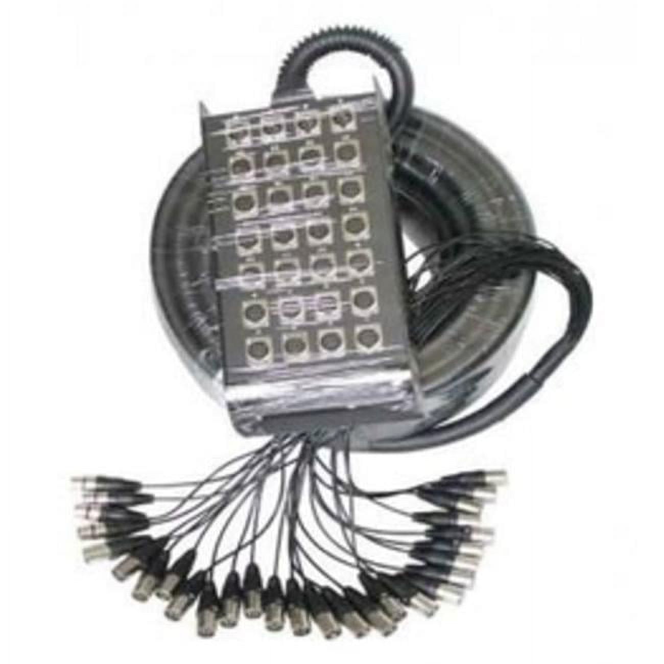 AUDIO2000S ADC271A-P Premium Multiple Stage Cables Stage Box - 100 ft ...