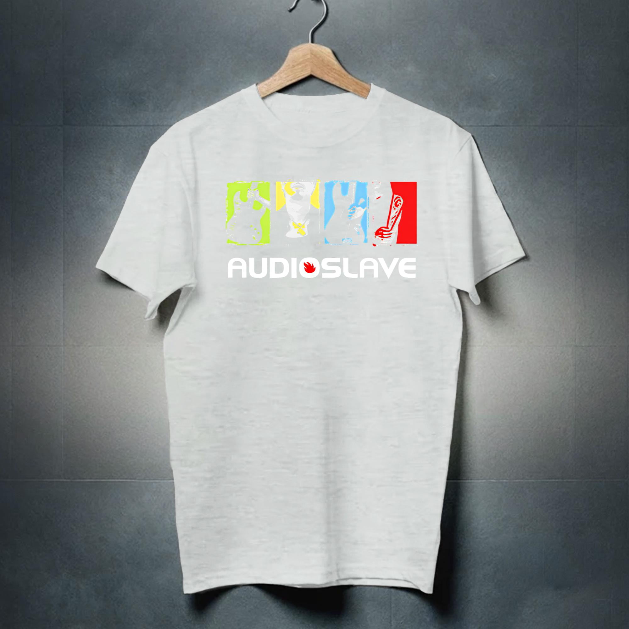 AUDIOSLAVE Rock Band Graphic Logo T-shirt S-5XL-TH40198 - Walmart.com