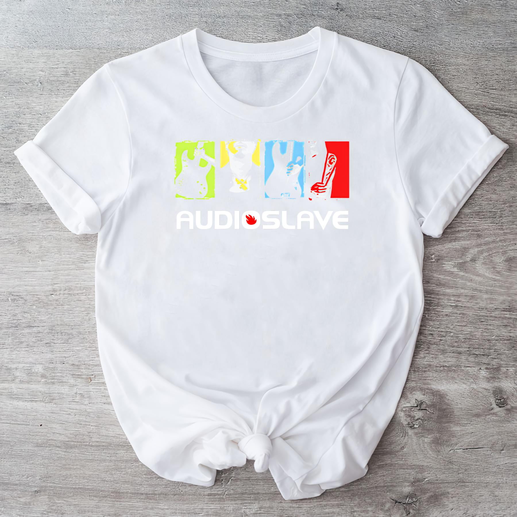 AUDIOSLAVE Rock Band Graphic Logo T-shirt S-5XL-TH40198 - Walmart.com