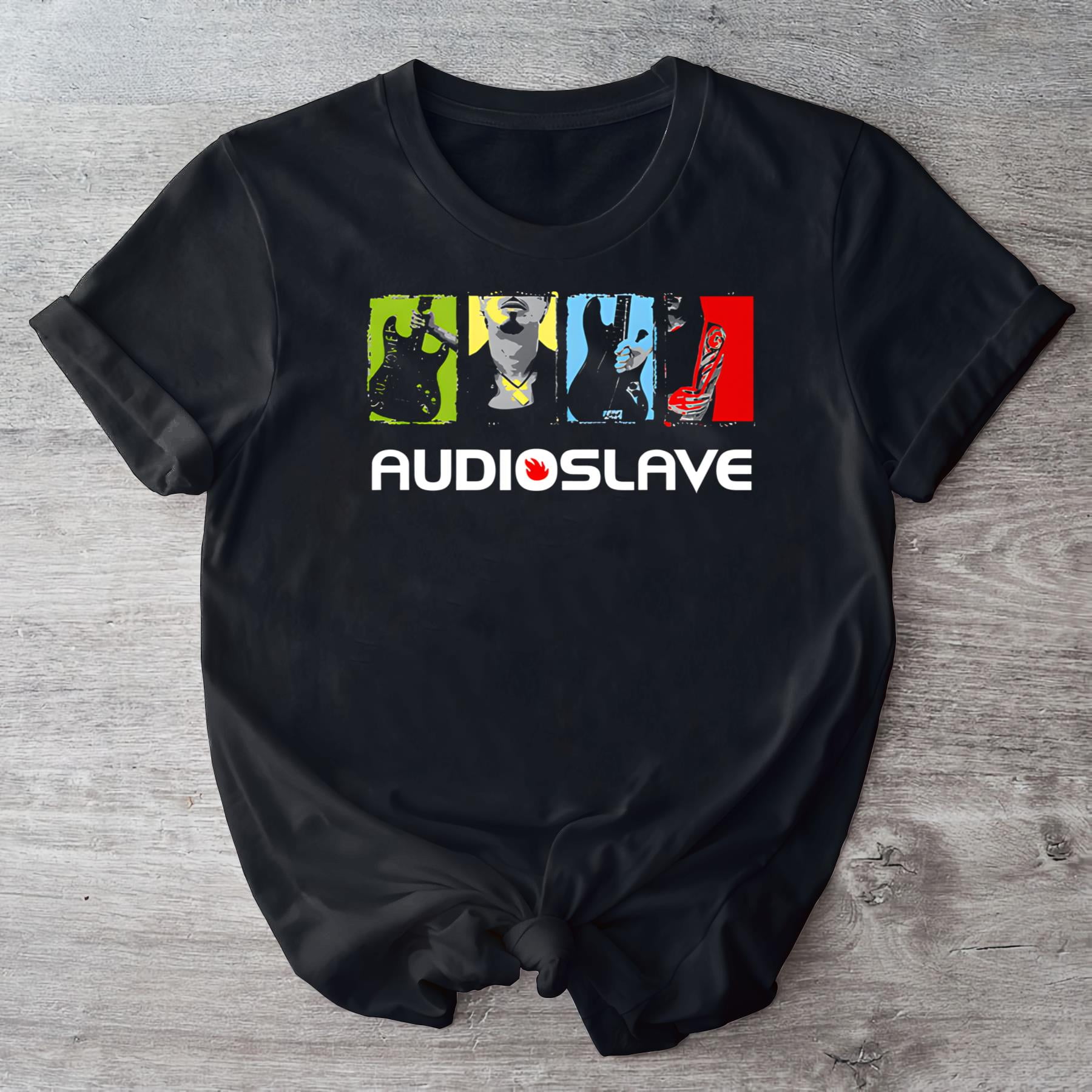 AUDIOSLAVE Rock Band Graphic Logo T-shirt S-5XL-TH40198 - Walmart.com