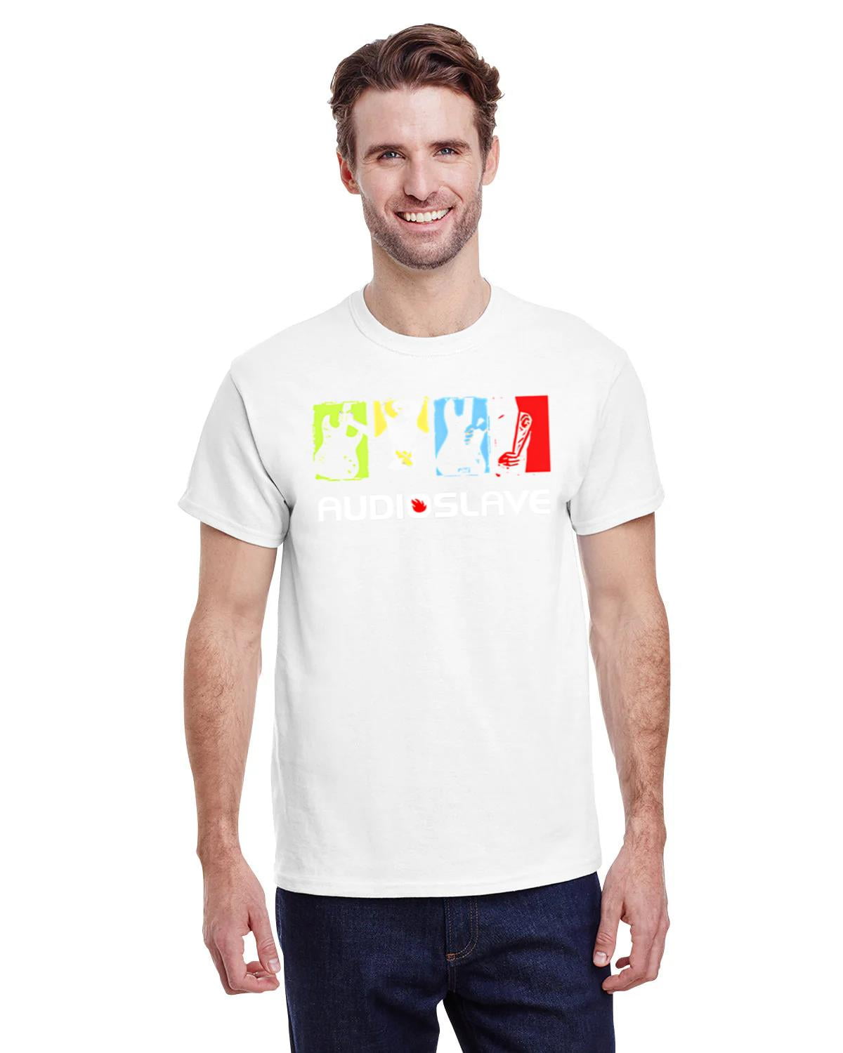 AUDIOSLAVE Rock Band Graphic Logo Unisex tee , for men & women, up to ...