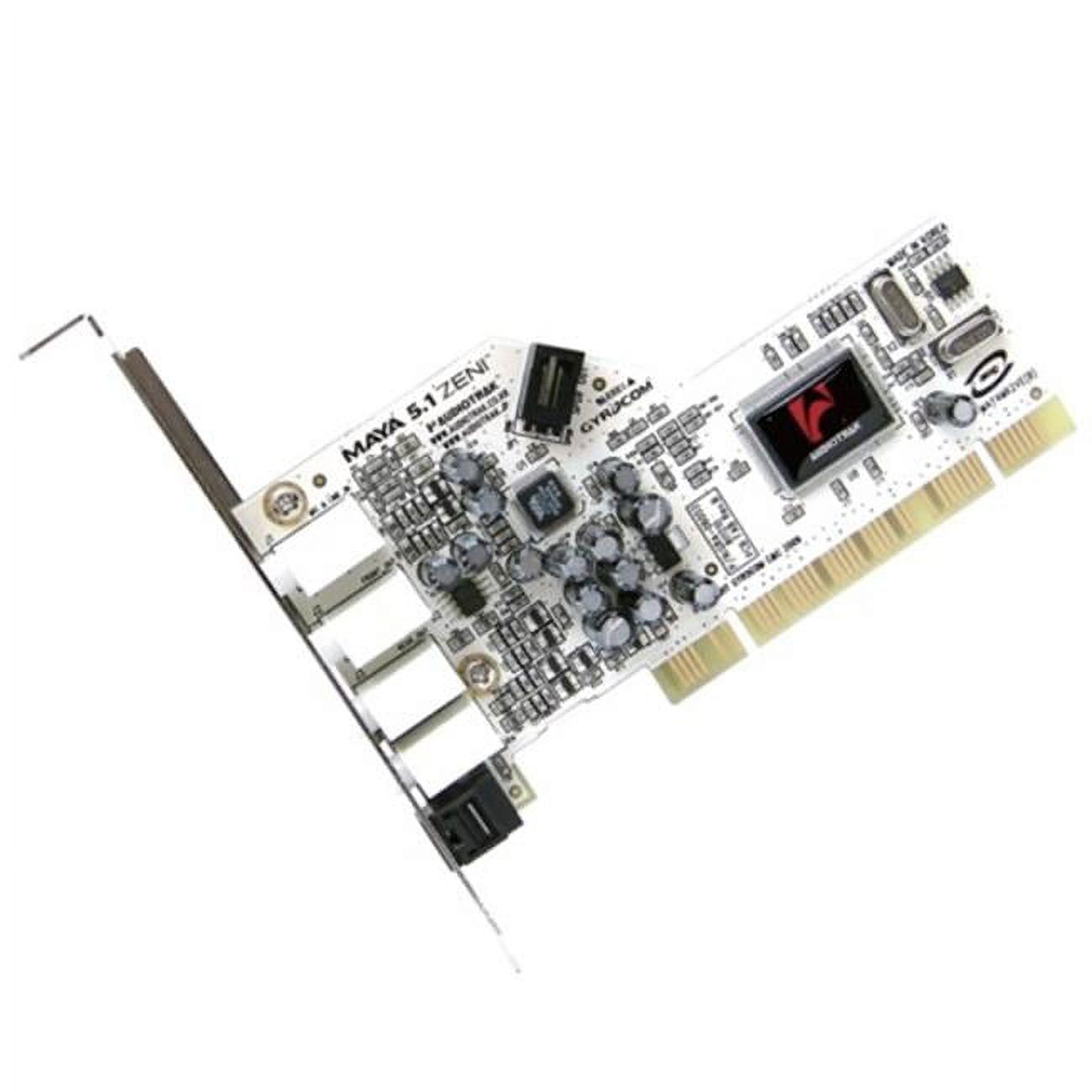 AUDIOTRAK Maya-MK-II 5.1 Mk-Ii Zeni 5.1 Channel Output PCI Sound Card - Walmart.com