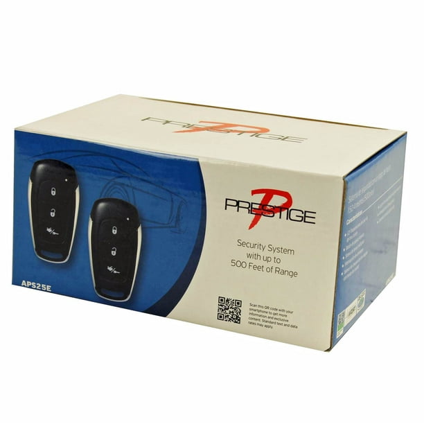 AUDIOVOX PRESTIGE APS25E Remote Car Alarm System Shock Sensor ...
