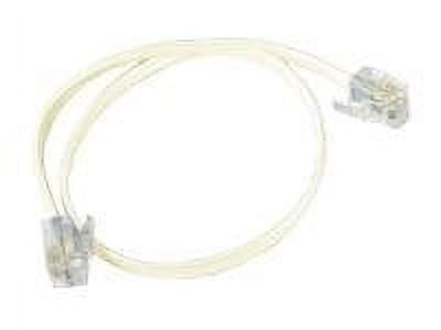 RCA TP243 - Phone line cable - RJ-11 male to RJ-11 male - 25 ft - ivory ...