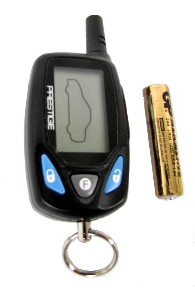 AUDIOVOX Prestige 5BCR07P 2-Way LCD Car Remote Replacement Transmitter ...