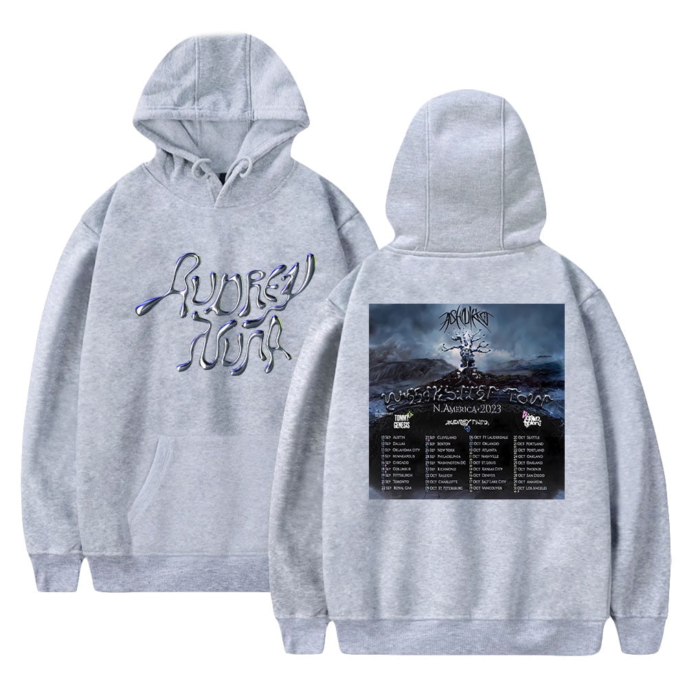 AUDREY NUNA Merch AUDREYNUNA Tour Hoodie Sweatshirt New Logo Women/Men ...