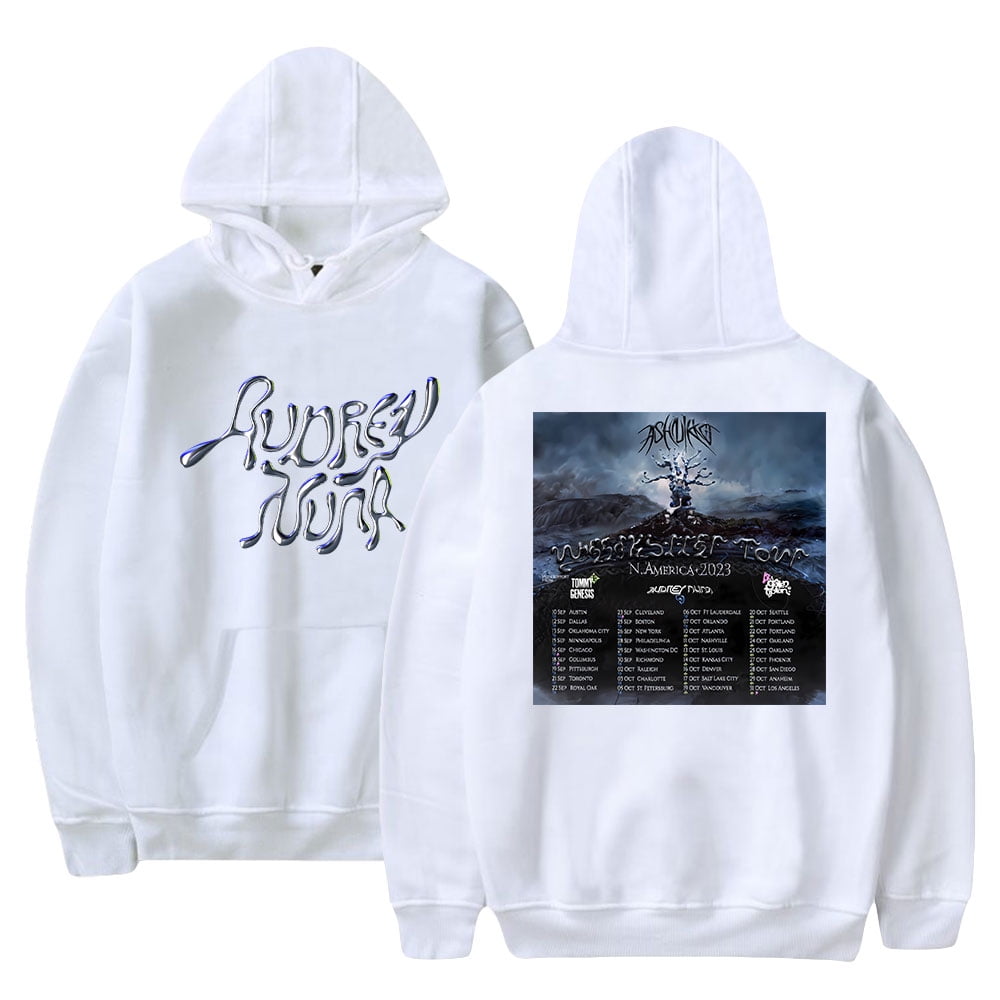 AUDREY NUNA Merch AUDREYNUNA Tour Hoodie Sweatshirt New Logo Women/Men ...