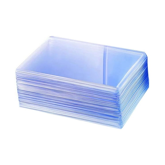 AUDeals 10PCS Card Sleeve Hard Plastic Card Protector Card Holder for ...