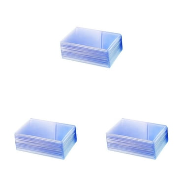 "Foldermax 100 Count 35PT Toploader Card Protectors, 3"" x 4"" Hard ...