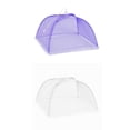 AUDeals 2-Pack Large 17-Inch Pop-Up Mesh Screen Food Covers, Tent Domes ...
