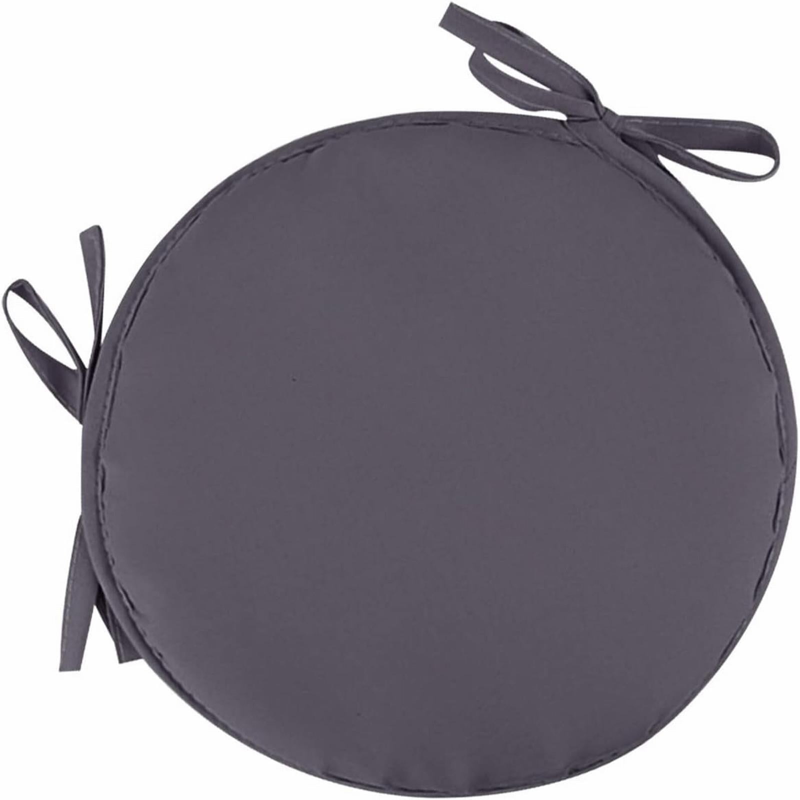 AUDeals ‌2-Pack Round Seat Cushions Thick Sponge Chair Pads for Outdoor ...