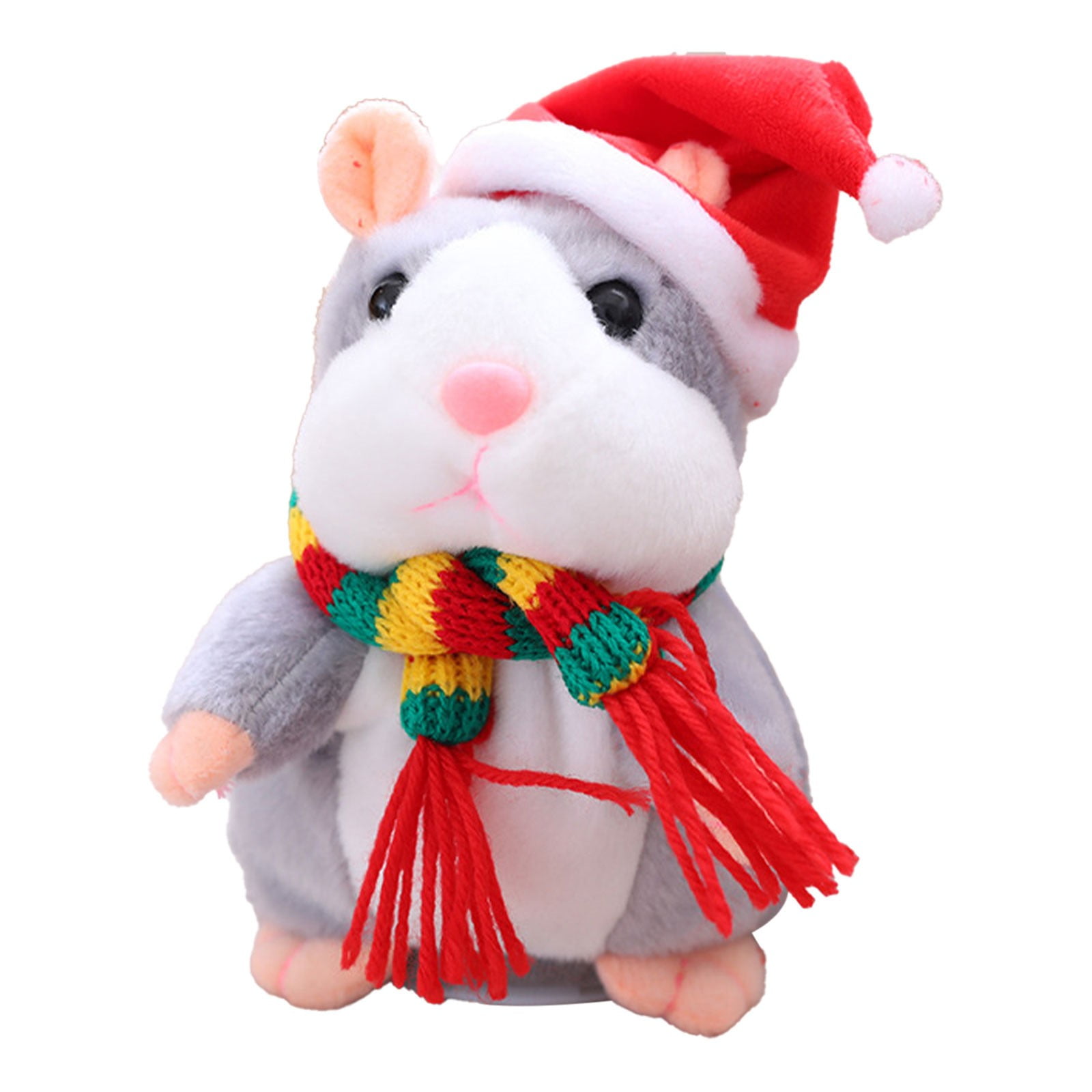 AUDeals ‌Christmas Interactive Talking Plush Toy | Electronic Voice ...