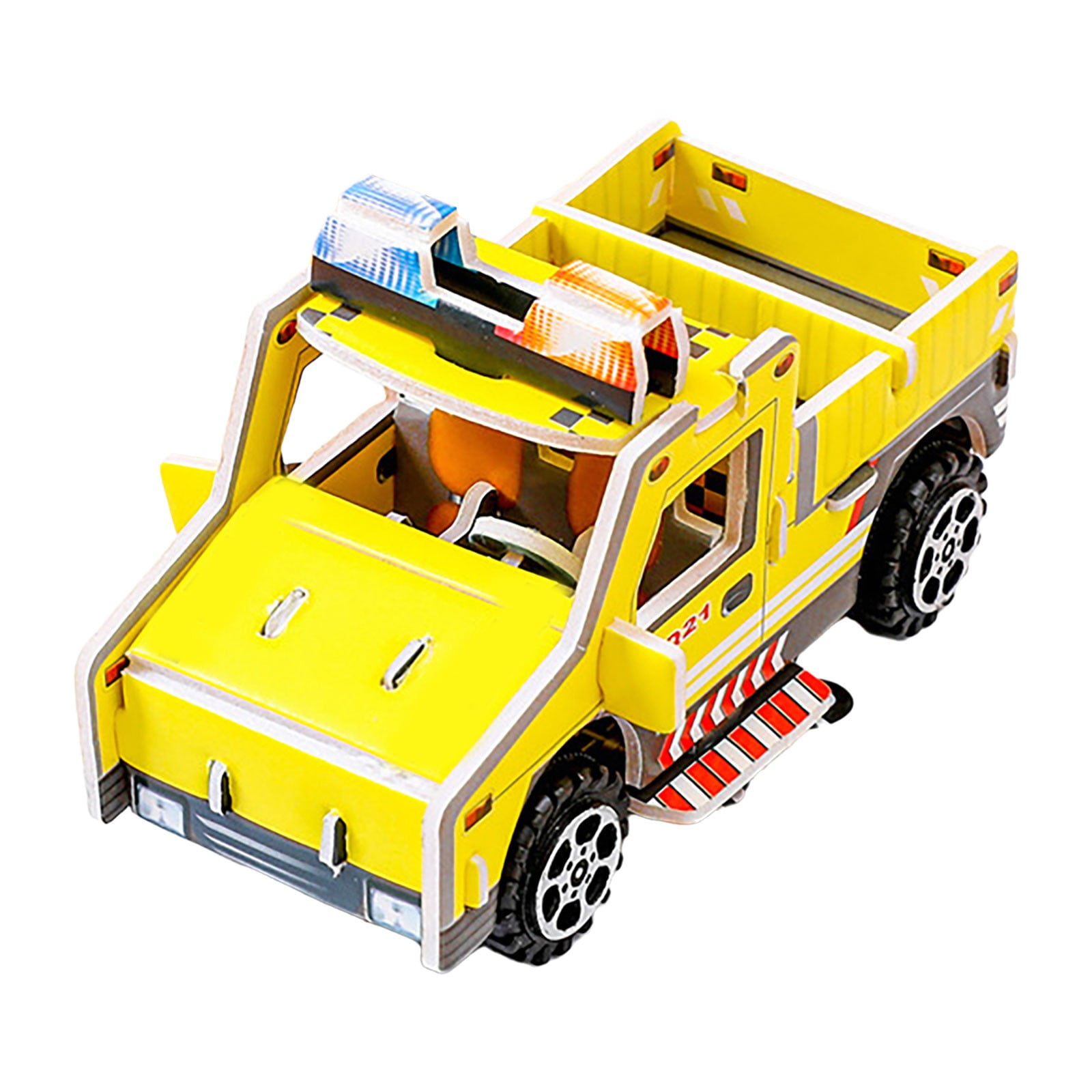 AUDeals 3D Paper Model Car Kit DIY Educational Toys Pre-Cut Cardboard ...